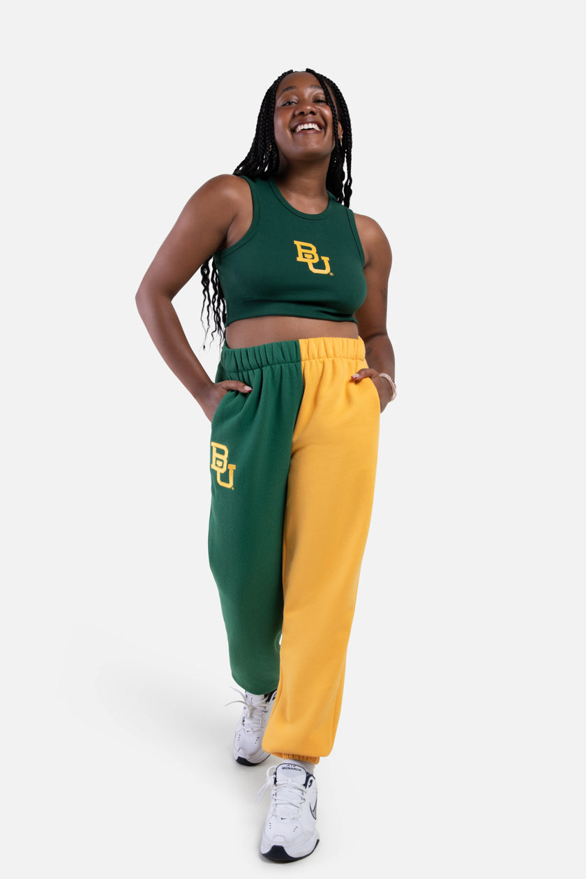 Baylor Color-Block Sweats