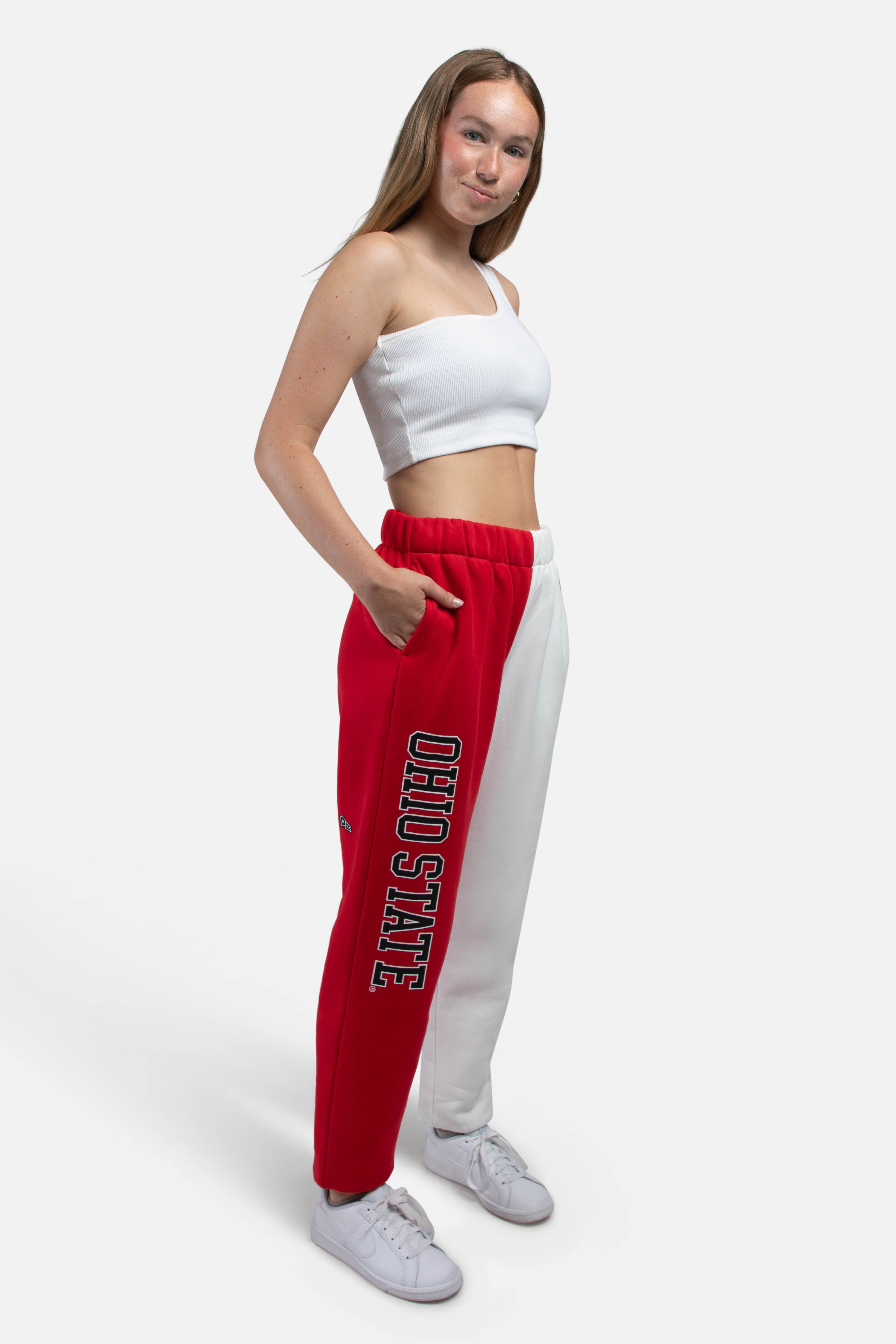 Ohio State Color-Block Sweats