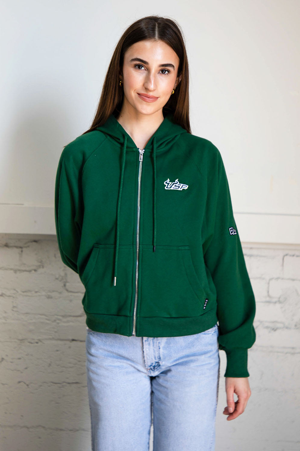 USF Raglan Zip Up
