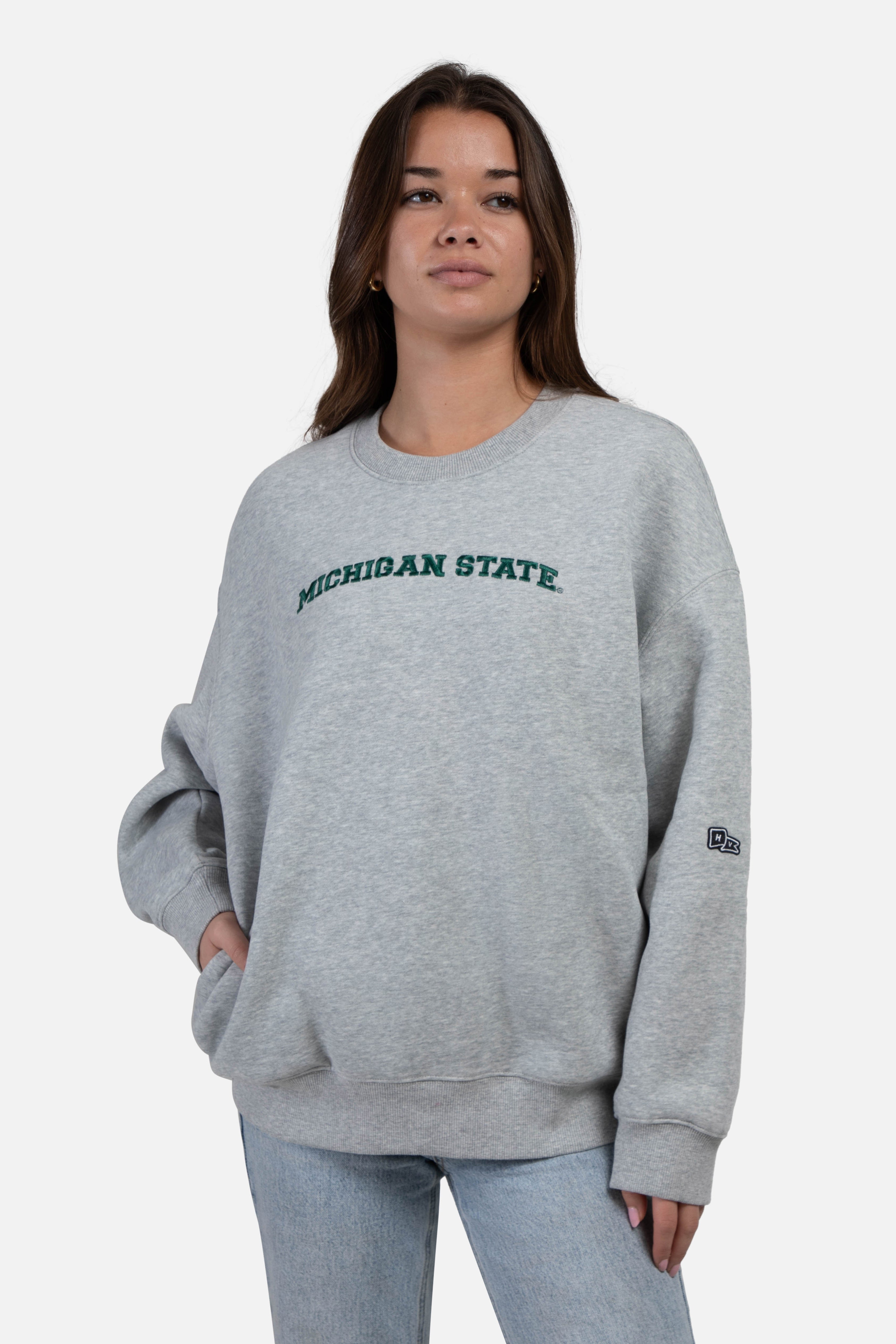 Michigan State Offside Crewneck