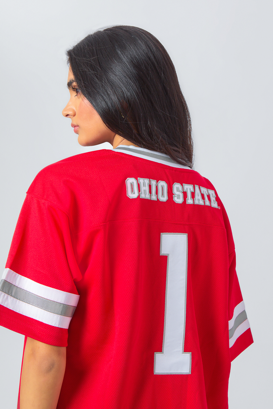Ohio State Button Down Football Jersey