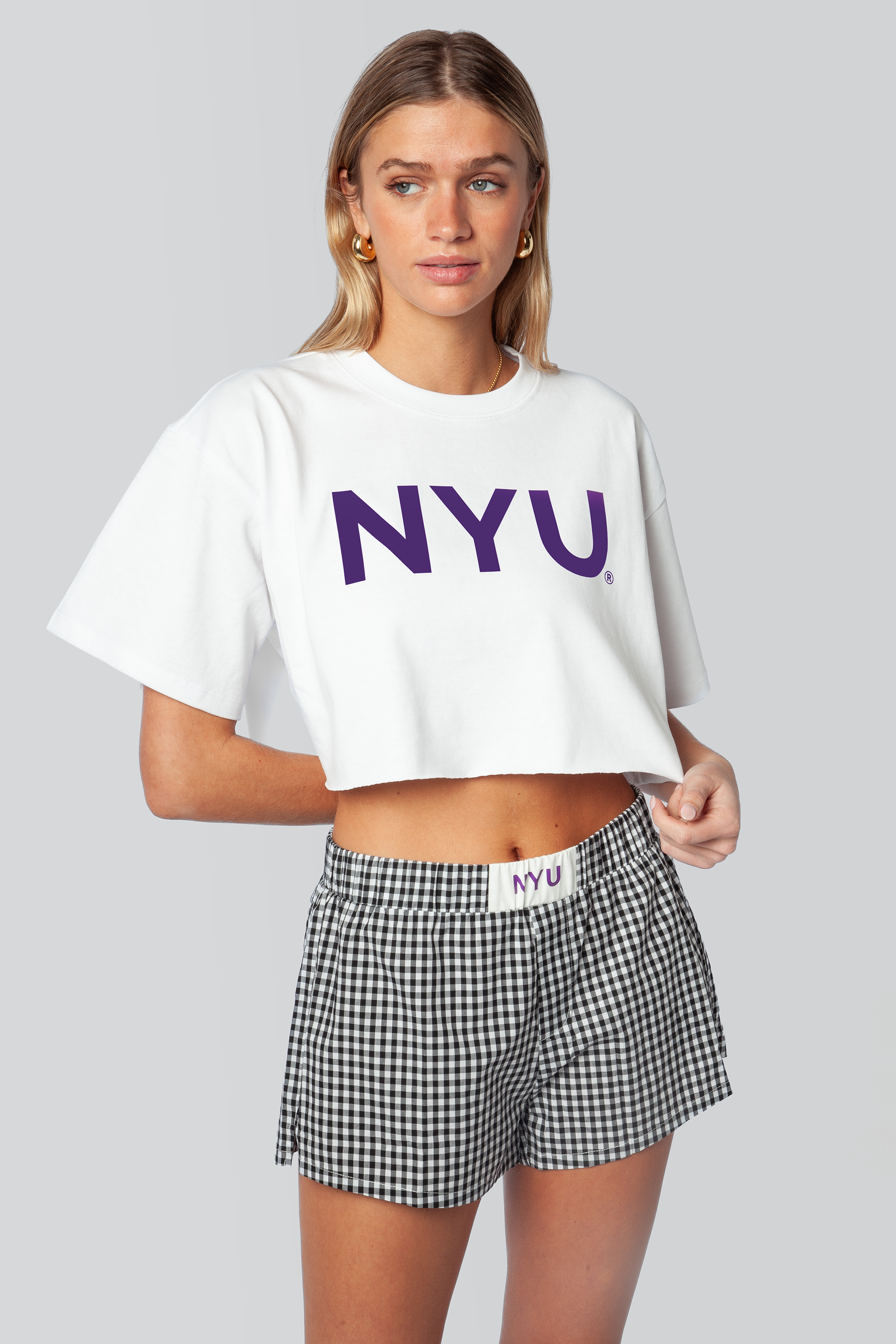 NYU Track Top