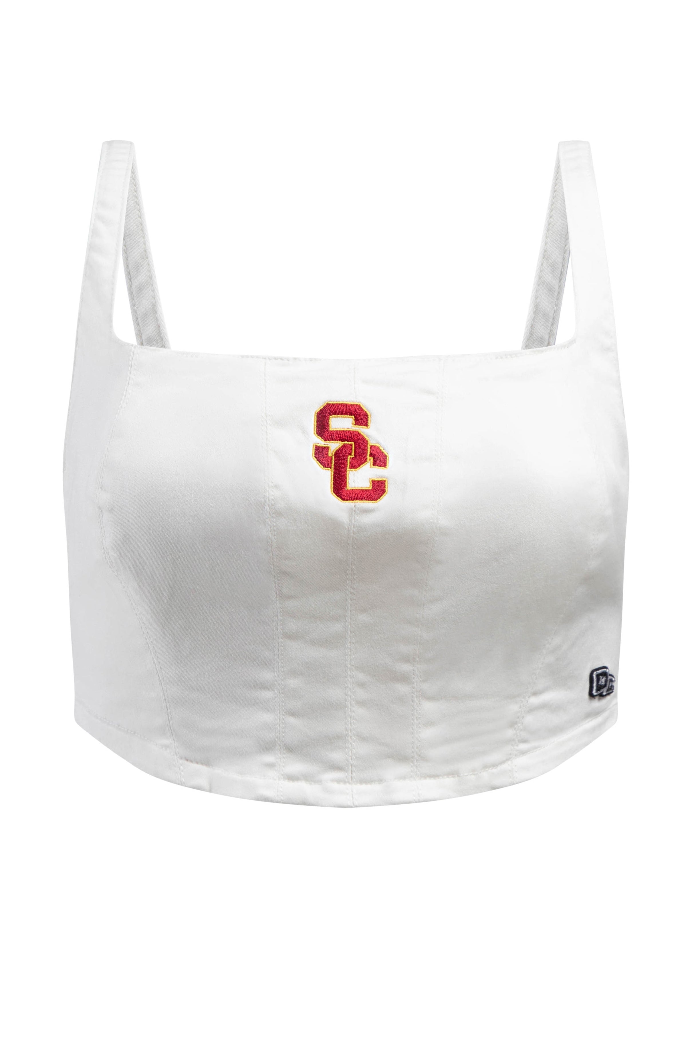 University of Southern California Denim Corset