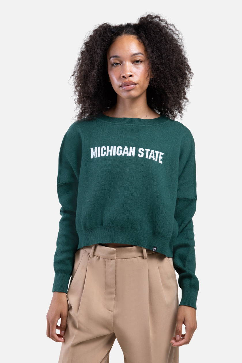 Michigan State Ivy Knitted Sweater