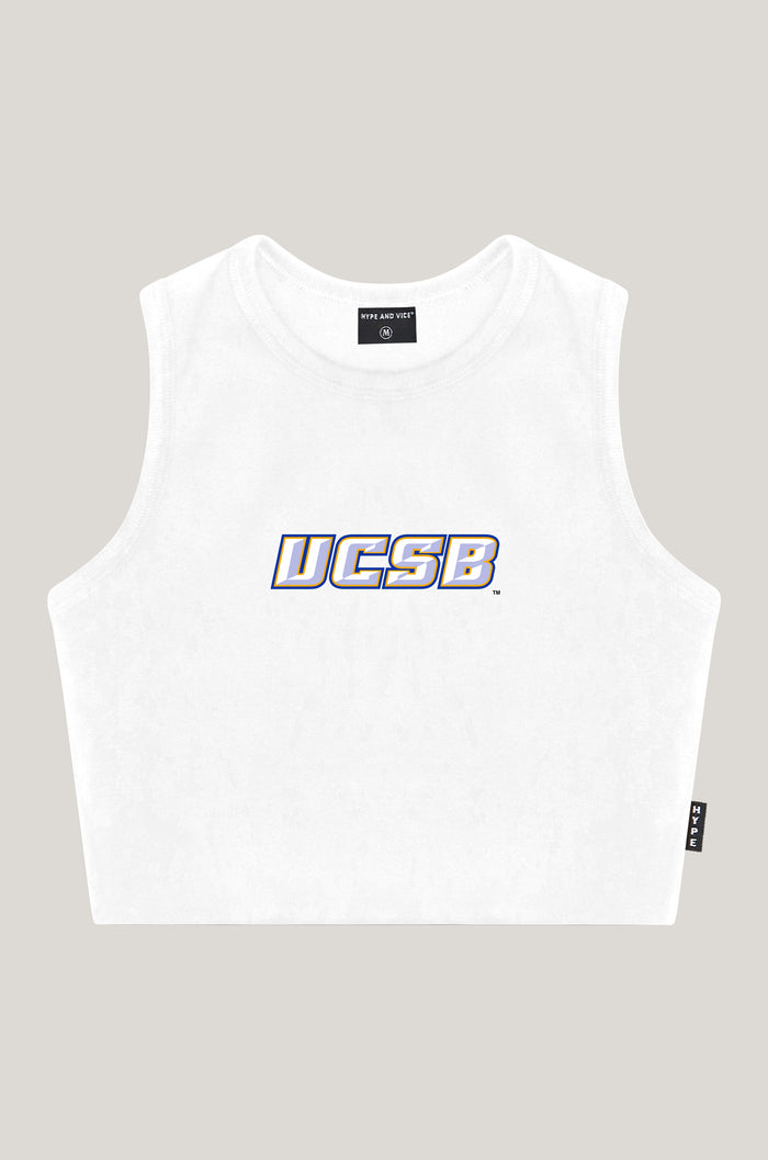 UCSB | Cute Cut Off Tank Top | Hype & Vice College Apparel