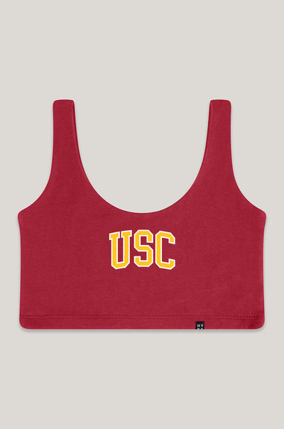 USC | Scoop Neck Crop Top