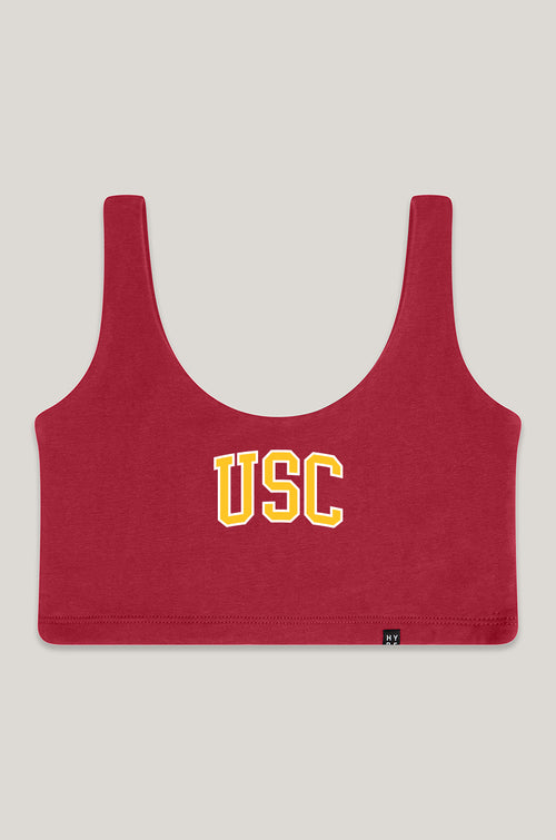 USC | Scoop Neck Crop Top