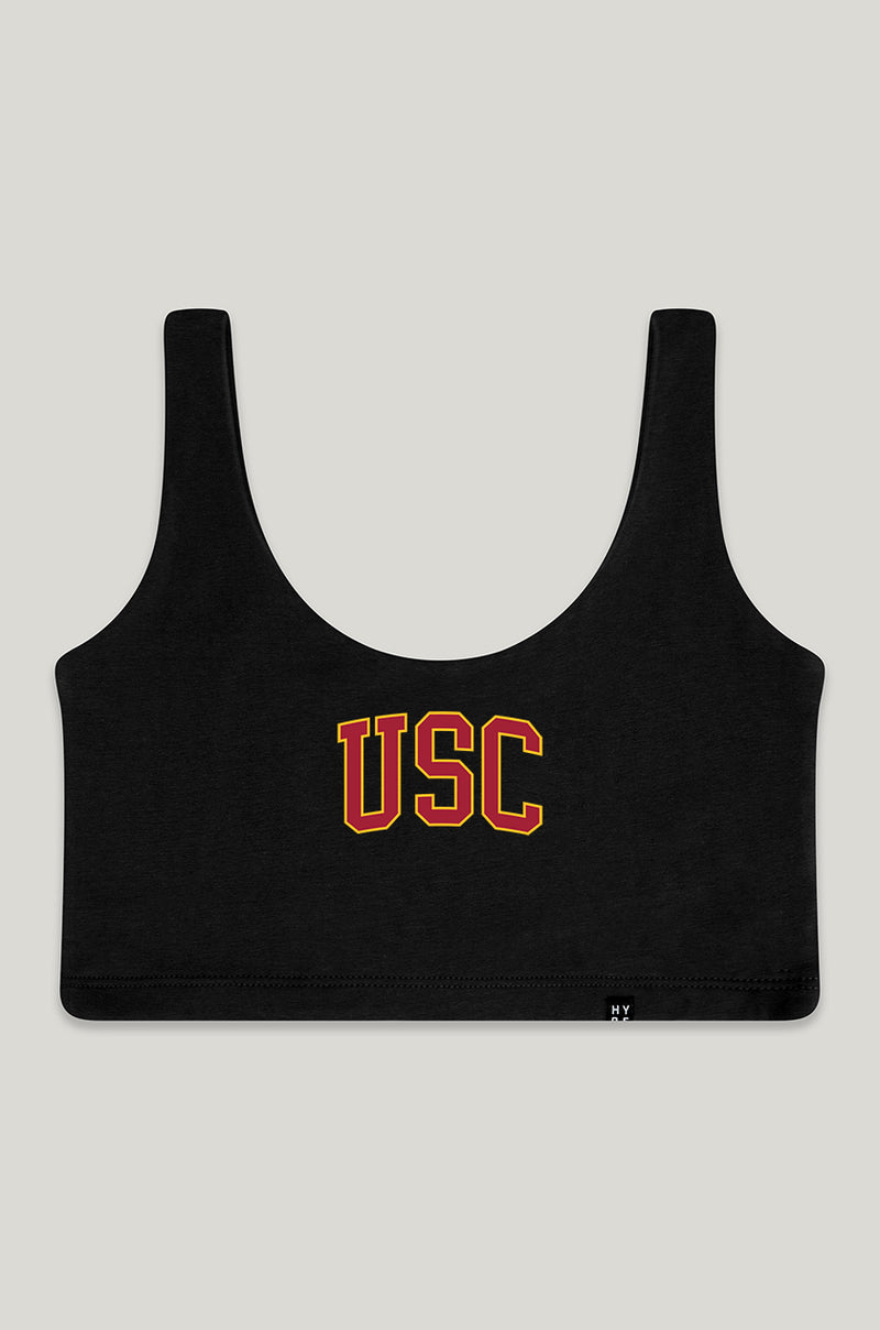 USC | Scoop Neck Crop Top