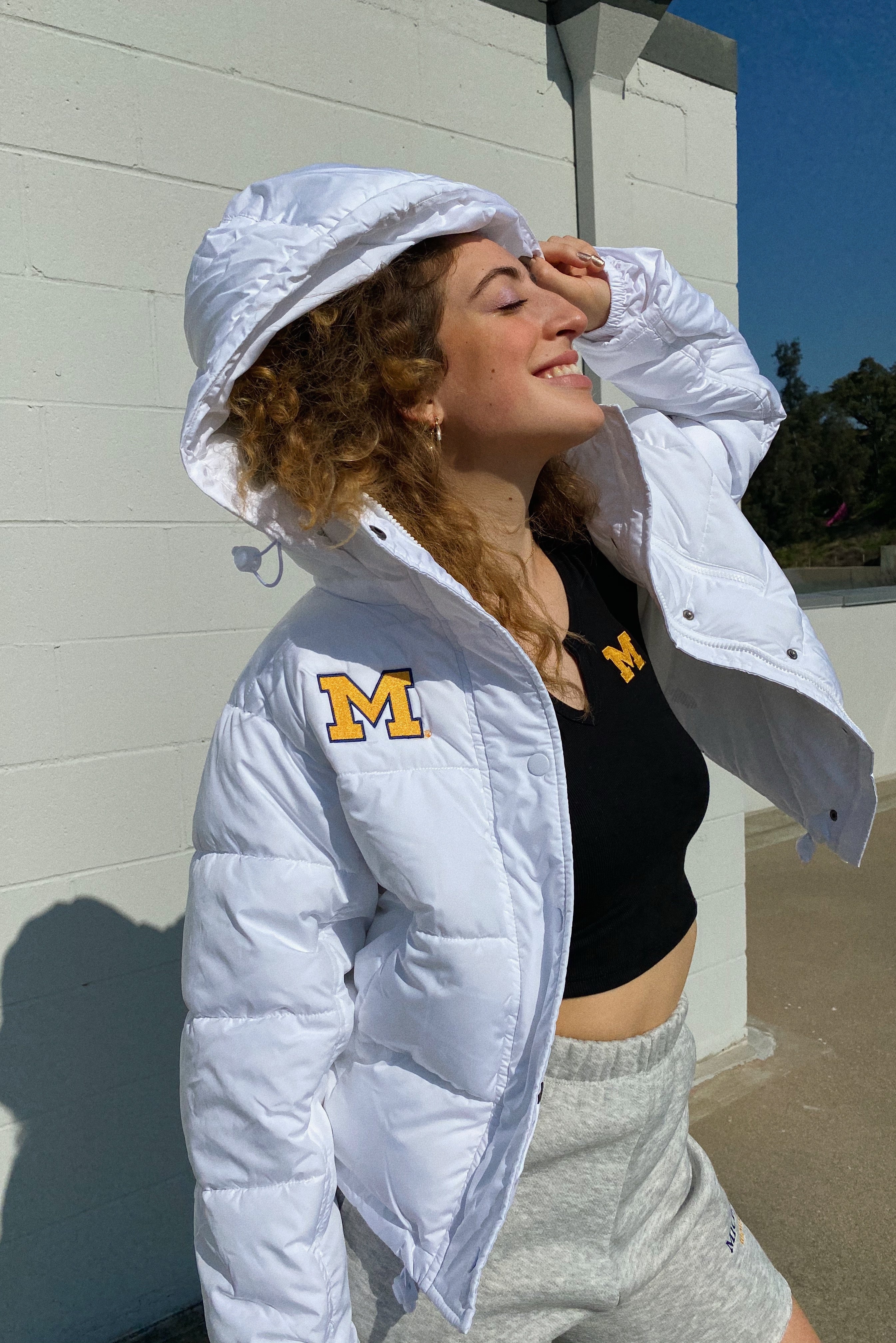 University of Michigan Puffer Jacket